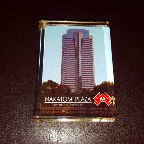 Holiday | Die Hard Nakatomi Plaza Prop Acrylic Executive Display Piece ...
